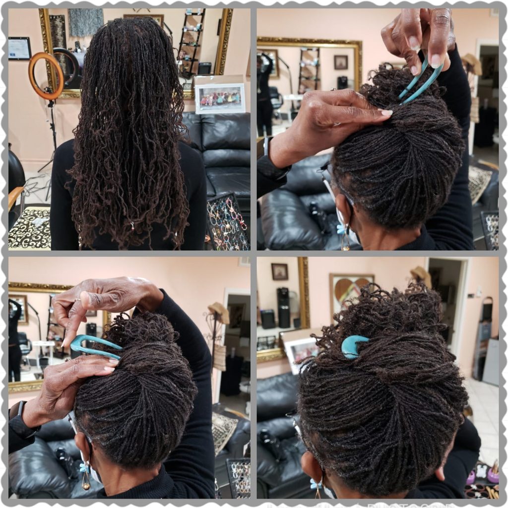 How to Use a Large U Shaped Hairpin for Elegant yet Easy Updos ...