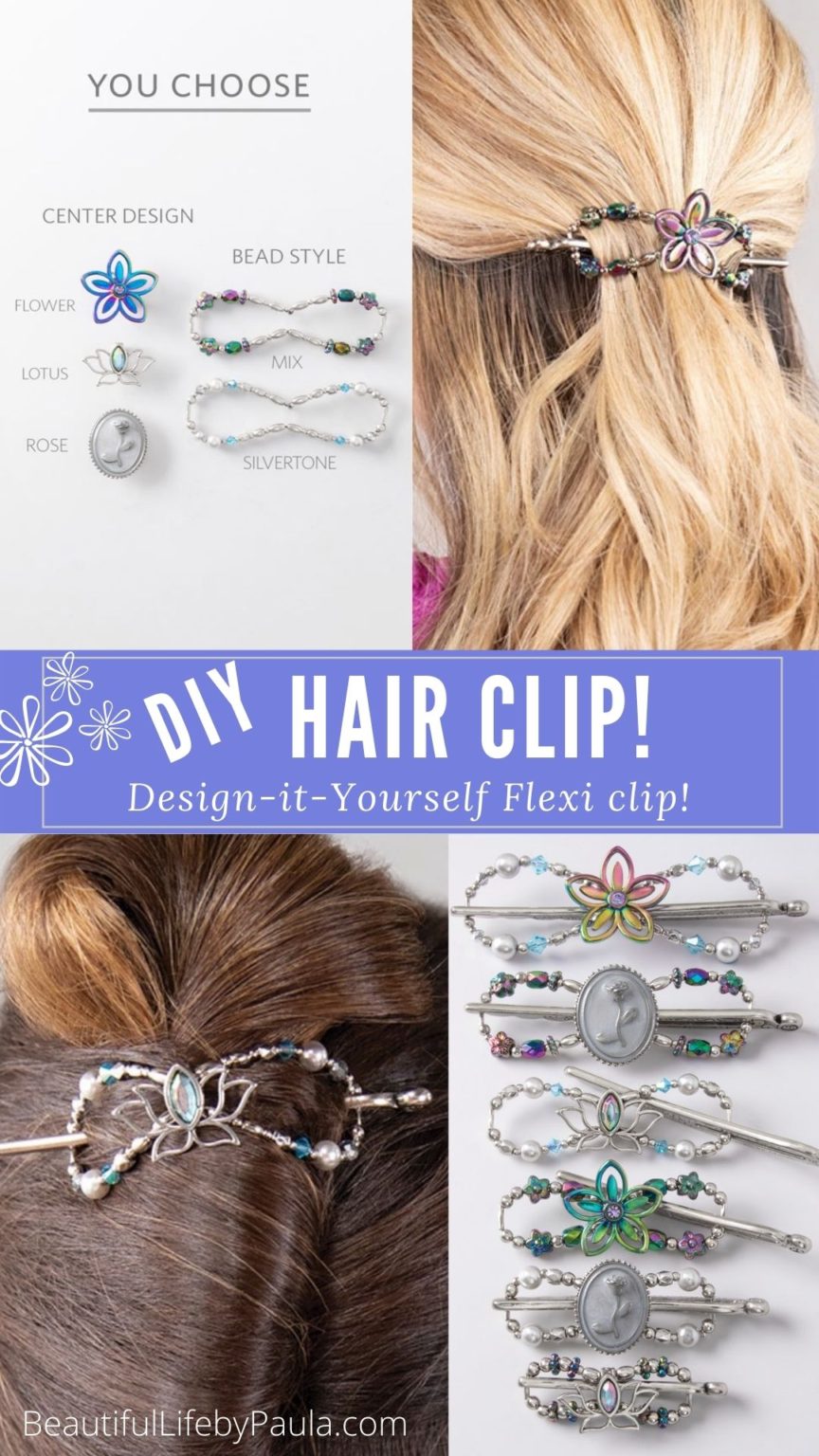 DIY Flexi Clips [Design it Yourself Lilla Rose Flexi Hair Clip ...