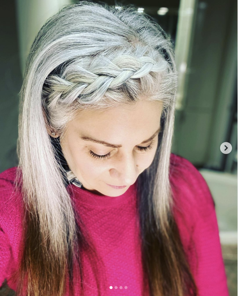 29 Absolutely Beautiful Braid Styles for Gray Hair - Beautiful Life