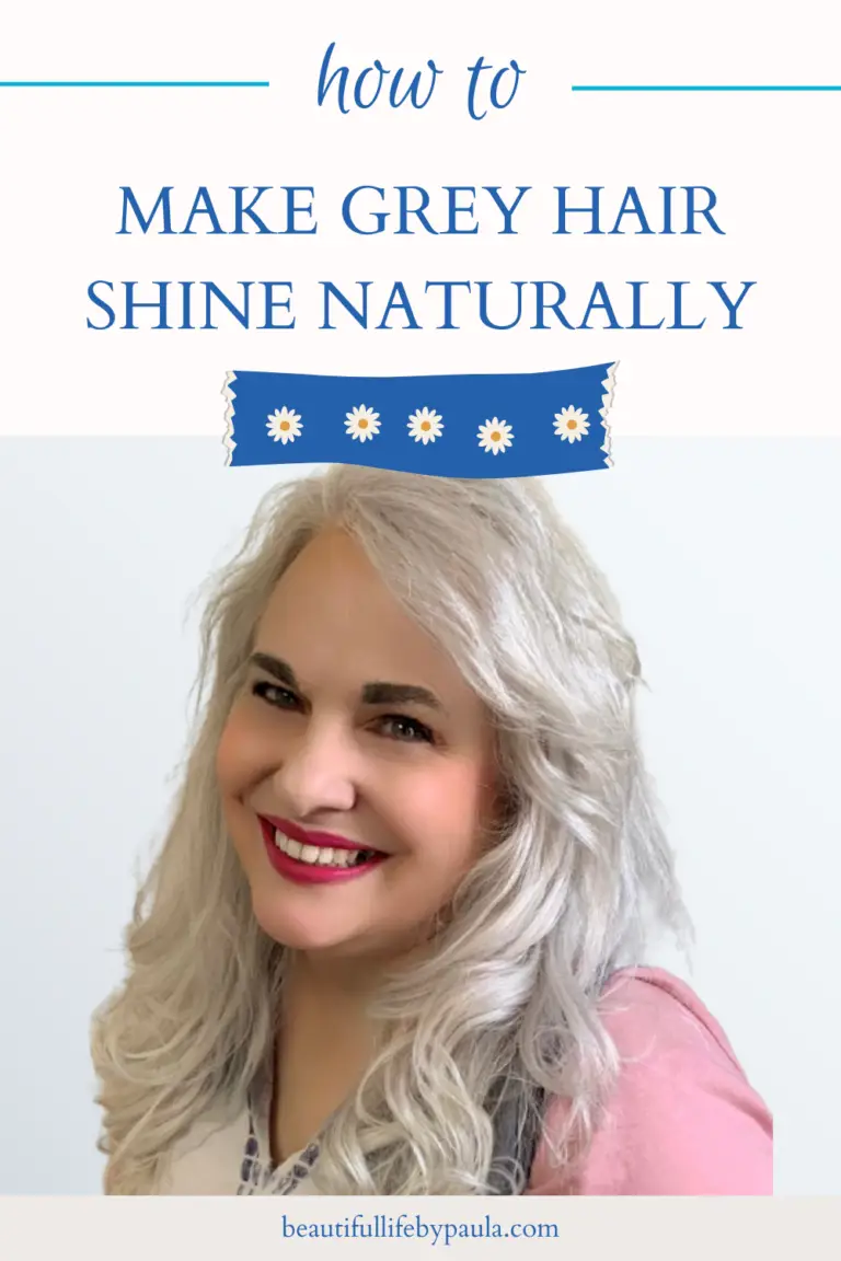 How to Make Grey Hair Shine Naturally - Beautiful Life